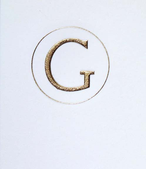 Monogram Letter G – Connor