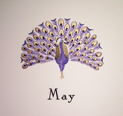Four Seasons Peacock Calendar – Connor